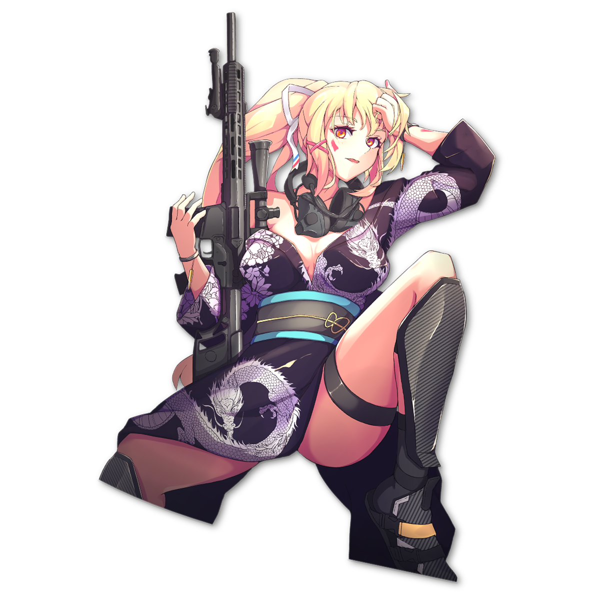 Holographic MEDALLION Mana Kiss-cut – FUNKY GARAGE