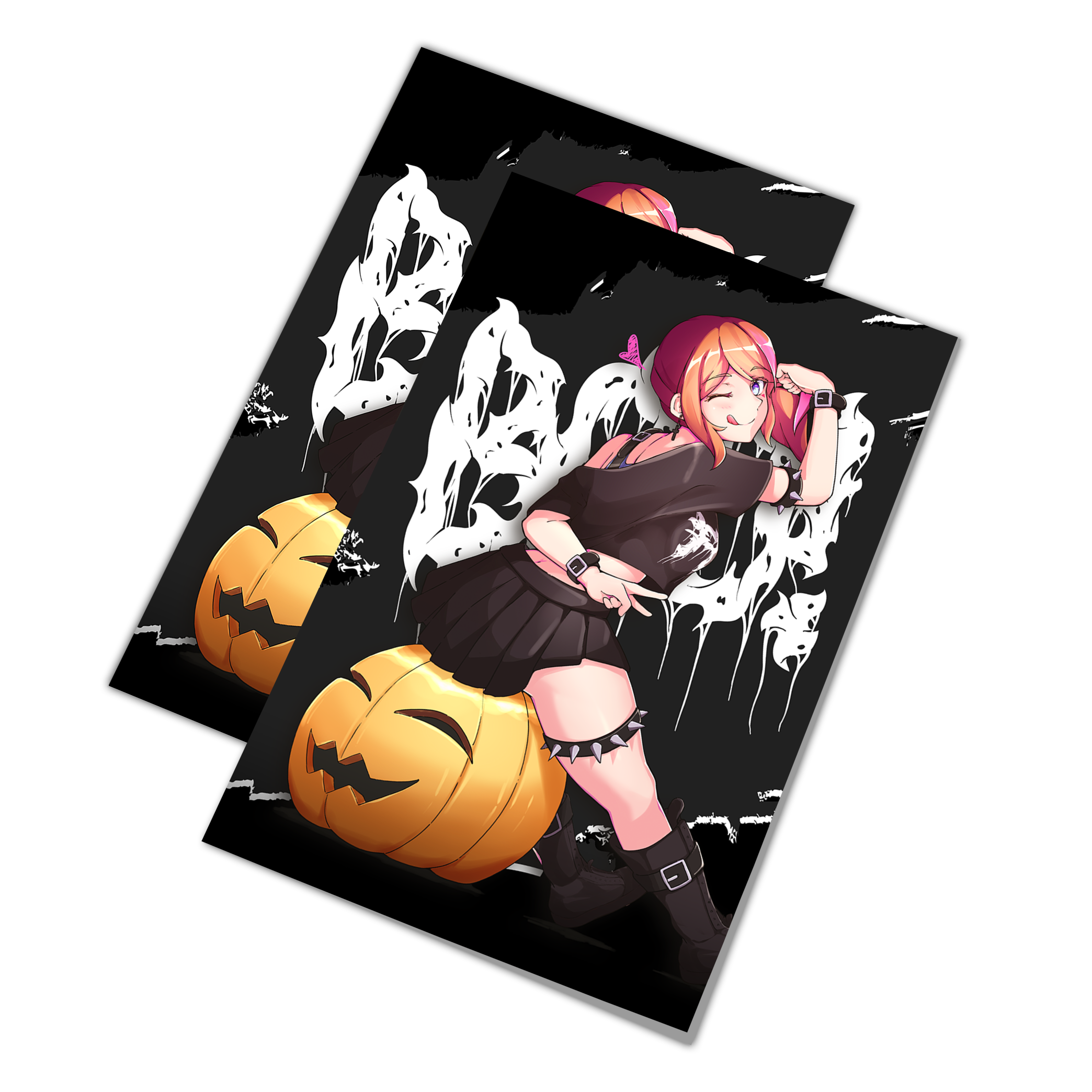 BOO! Kaho Art Print – FUNKY GARAGE