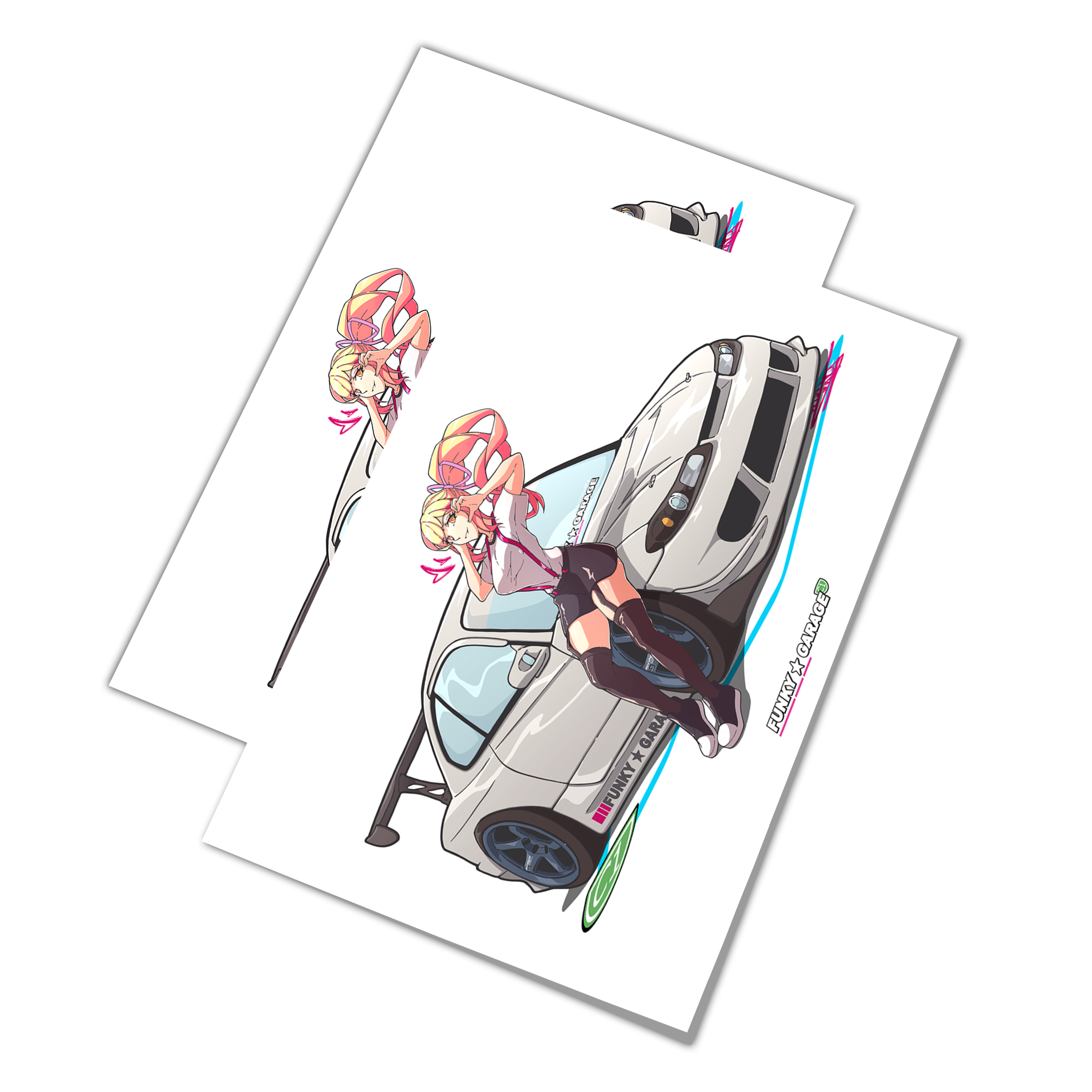 Chibi C1 Runner Mana Print – FUNKY GARAGE