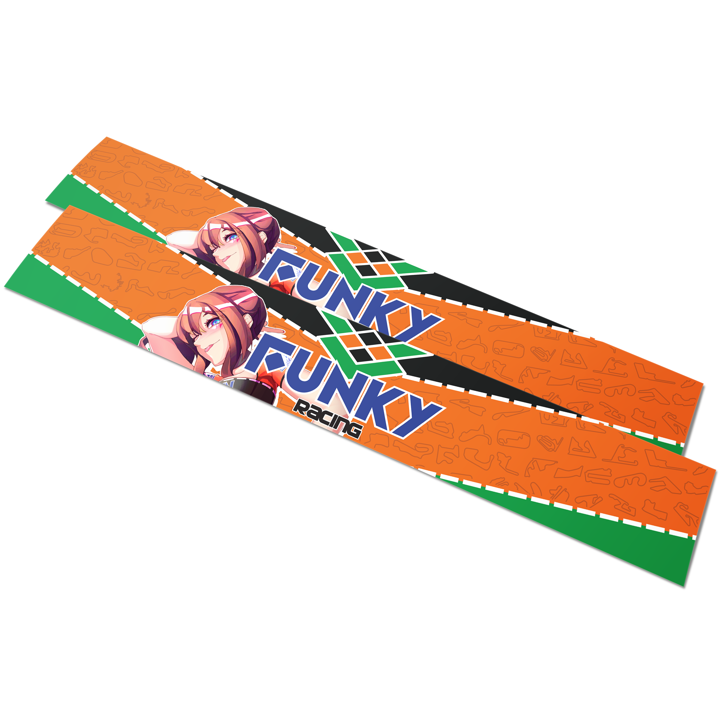 Gr.C FUNKYGARAGE Windshield Banners – FUNKY GARAGE