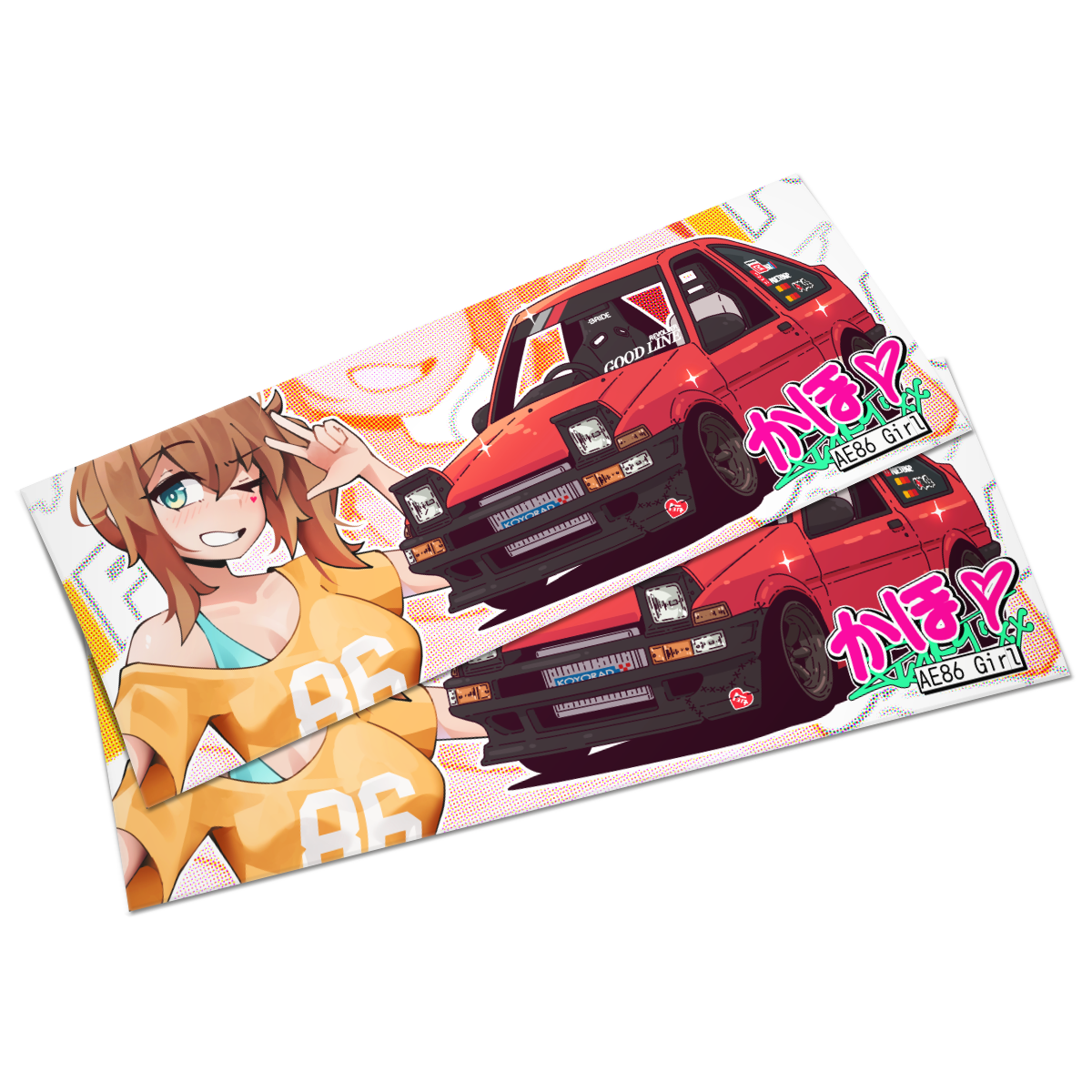 Jestami AE86 Girl Kaho Slap – FUNKY GARAGE