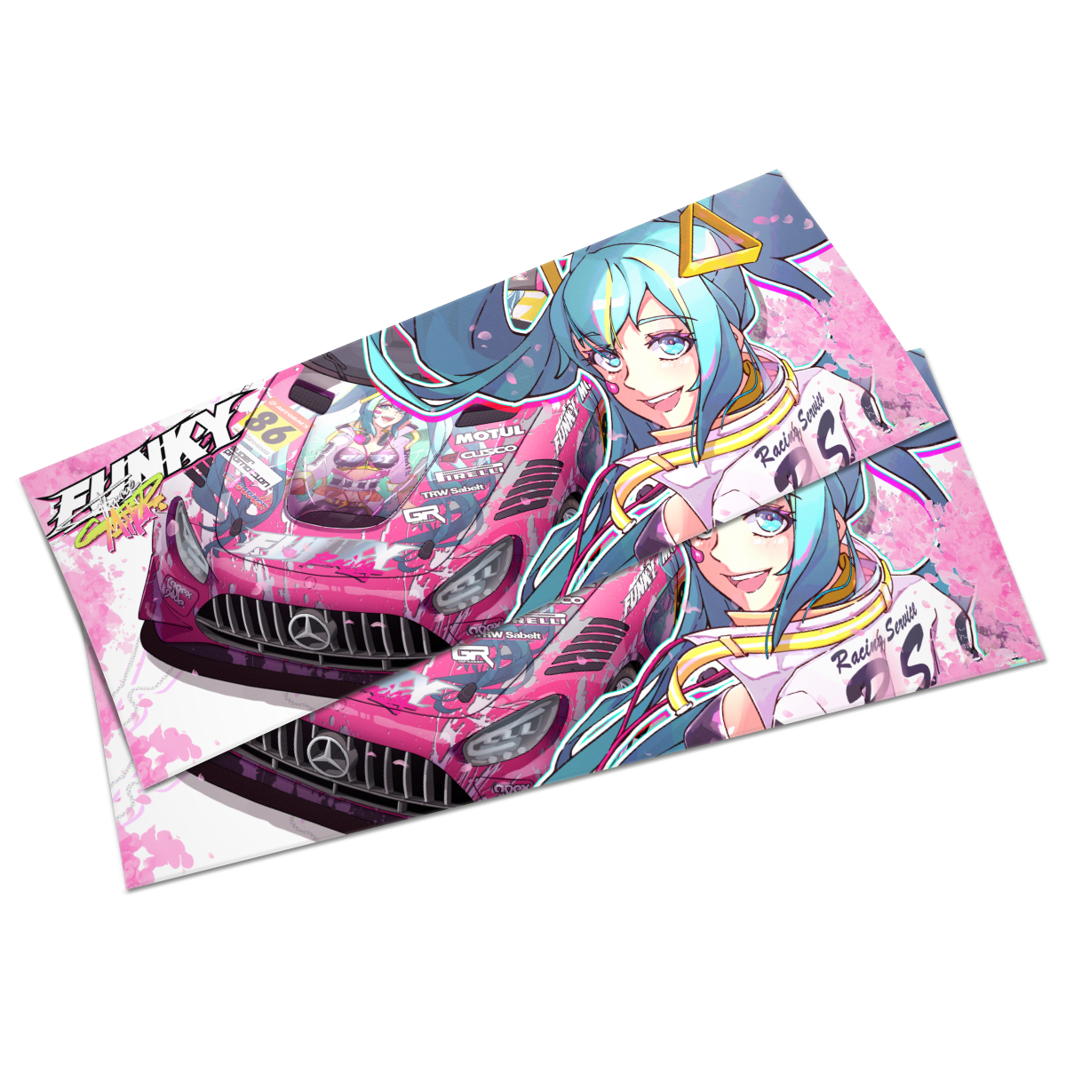 FUNKY Racing Miku Slap「Reflective」 – FUNKY GARAGE