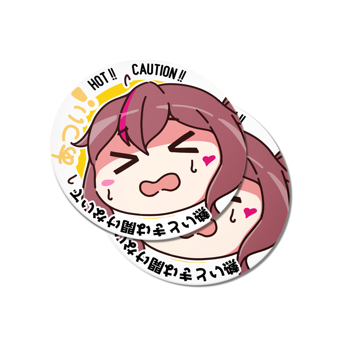 Kaho-chan Rad Cap Warning Sticker「HOLO」 – FUNKY GARAGE