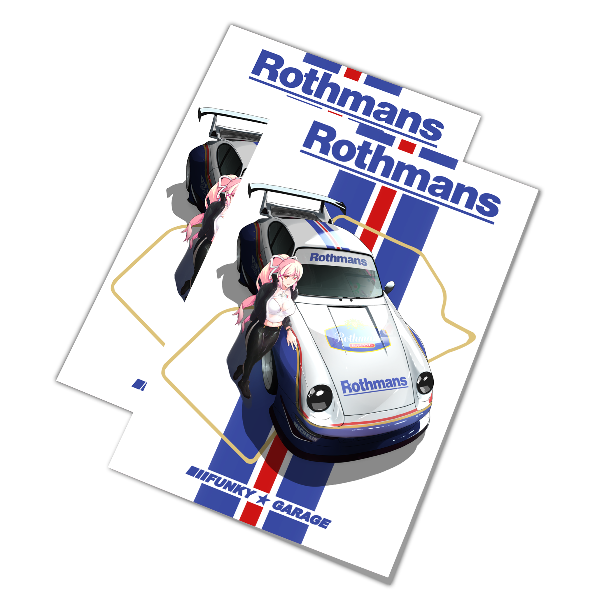 ROTHMANS Manami Art Print – FUNKY GARAGE