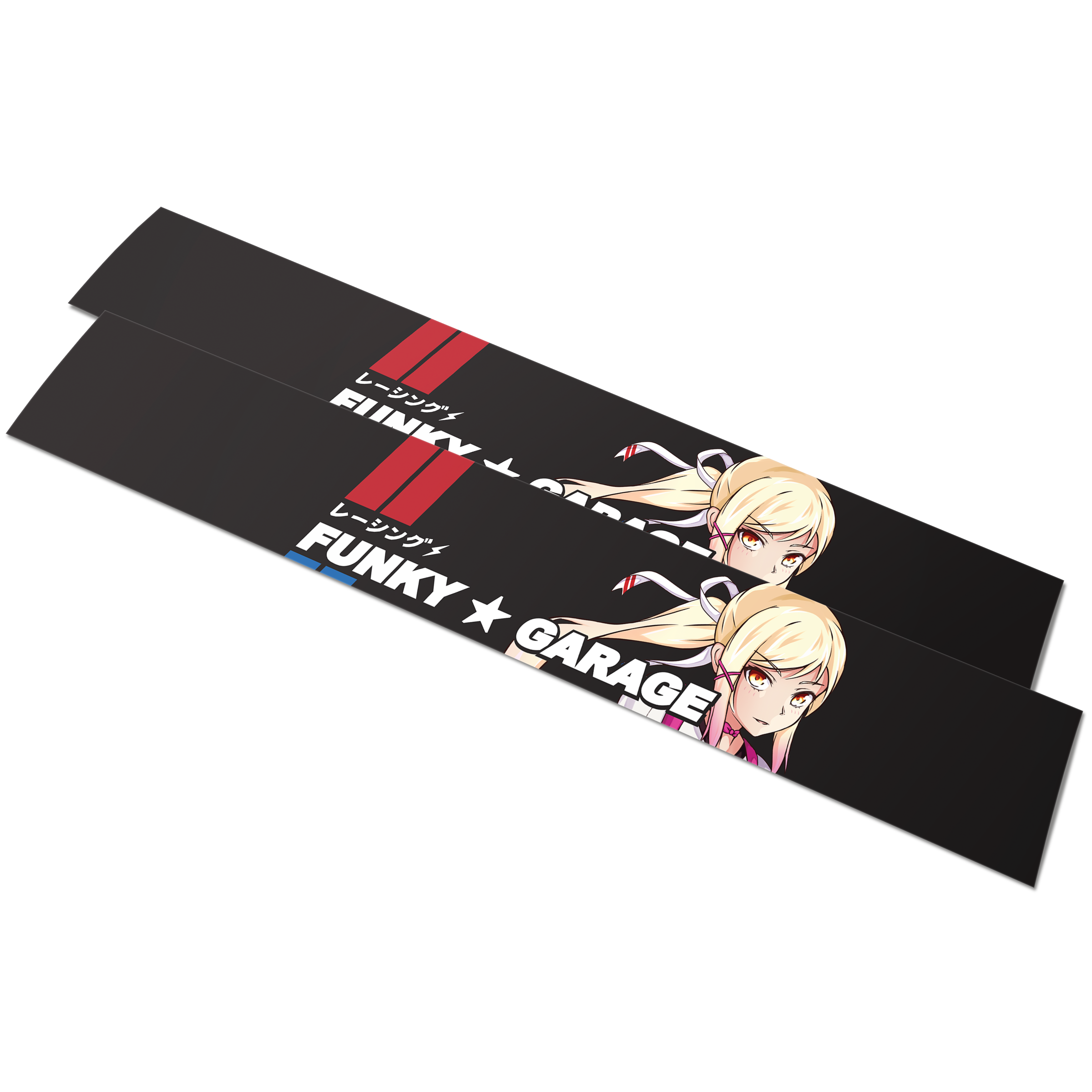 Datsun BRE Mana-Chan Banner「Black」 – FUNKY GARAGE