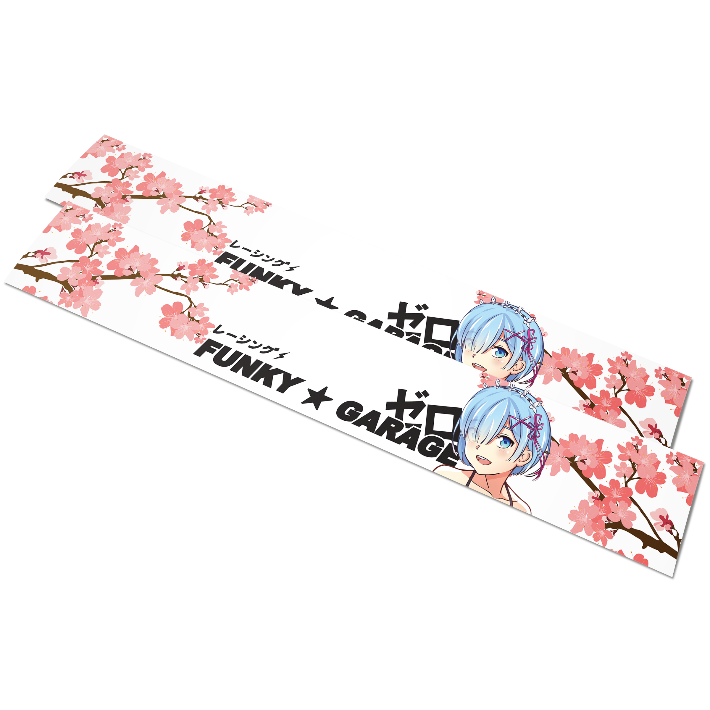 Rem Banner「White」 – FUNKY GARAGE