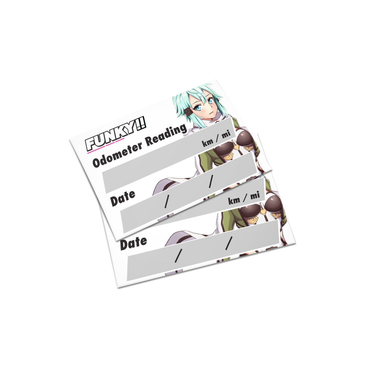 Sinon Oil Change Sticker – FUNKY GARAGE